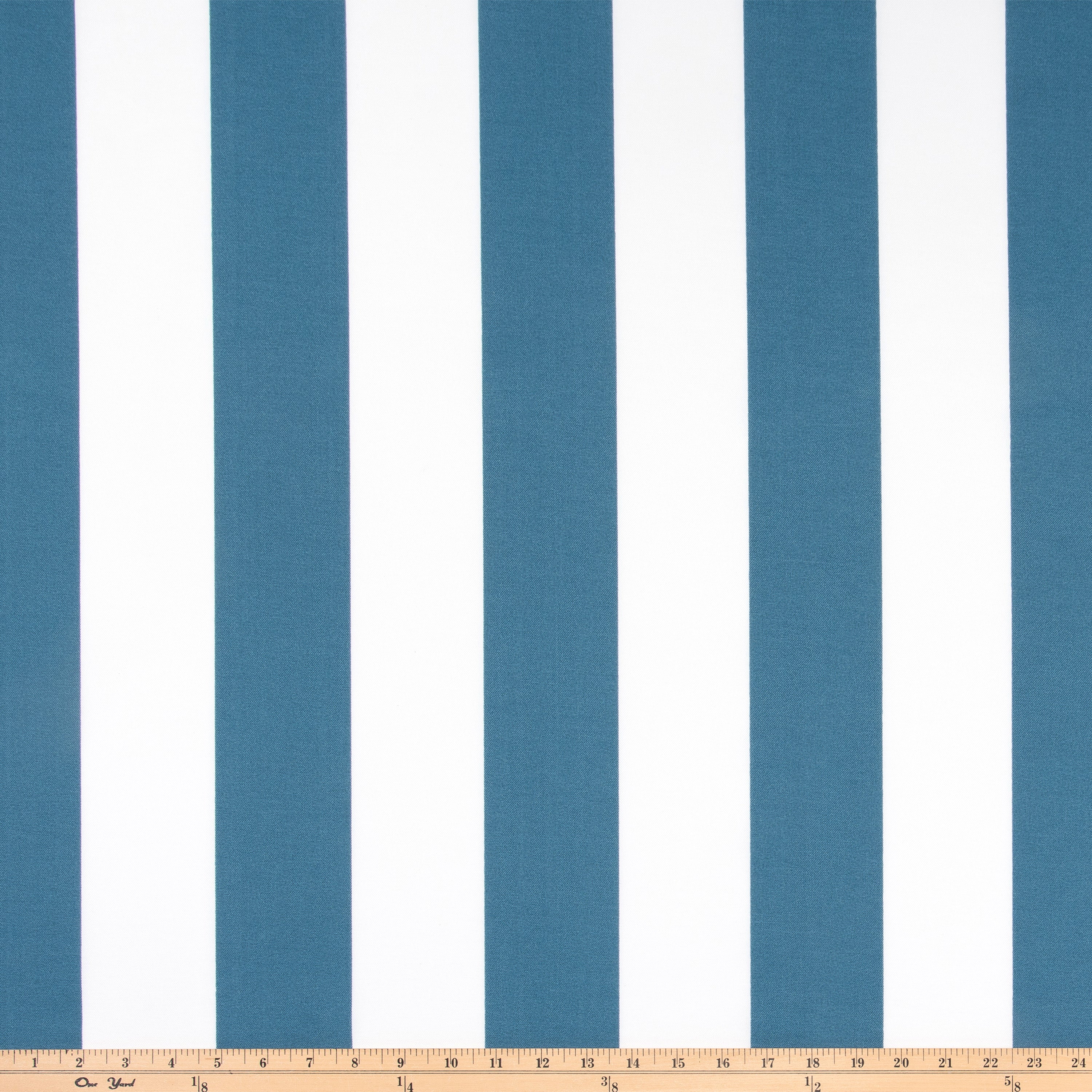 Outdoor Fabric - Vertical Island Blue Polyester By Premier Prints ...