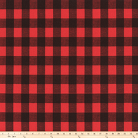 Buffalo Plaid Red/Black Fabric By Premier Prints – ShopFabric